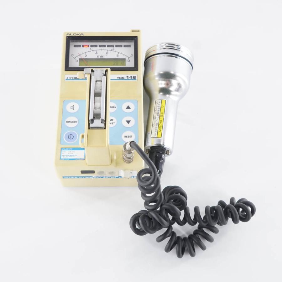 校正23年3月まで有効 ALOKA TGS-146 TGS-146B SURVEY METER サーベイメーター GP-1029 GM β γ 取扱説明書[ST04205-0051 ...