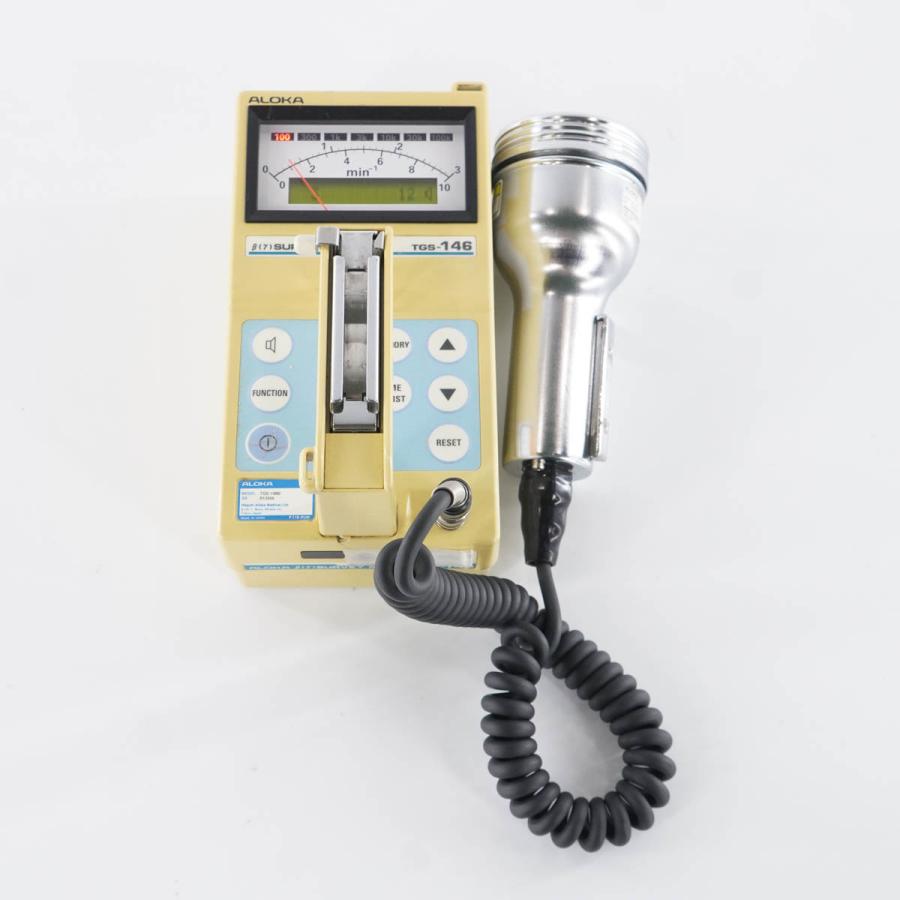 ALOKA TGS-146 TGS-146B SURVEY METER サーベイメーター GP-1029 GM β γ 取扱説明書[ST04205-0088] : 04205-0088 ...