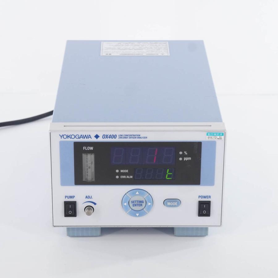 [JB]USED 現状販売 YOKOGAWA OX400 LOW CONCENTRATION ZIRCONIA OXYGEN ANALYZER ...