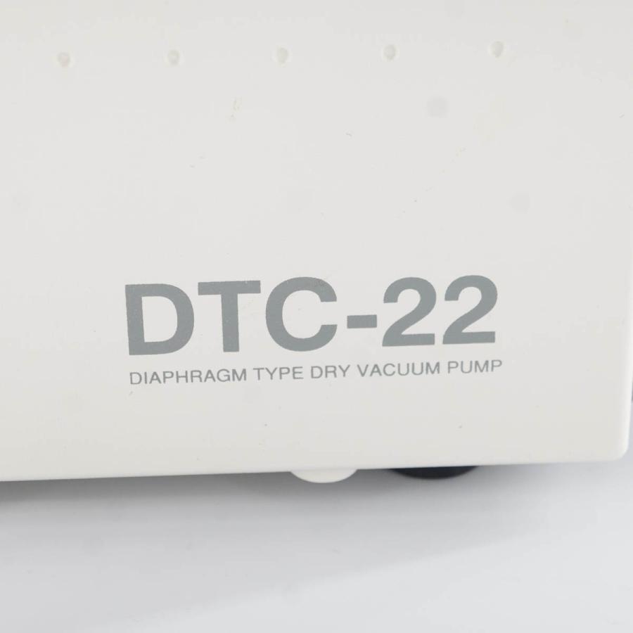 [JB]USED 現状販売 ULVAC DTC-22 DIAPHRAGM TYPE DRY VACCUM PUMP バキュームポンプ 50 60Hz 取扱説明書[ST04205-0193 ...