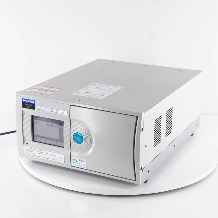 [DW]USED 8日保証 HORIBA APMA-370 AIR POLLUTION MONITOR 一酸化炭素濃度測定装置 CO濃度 電源 ...