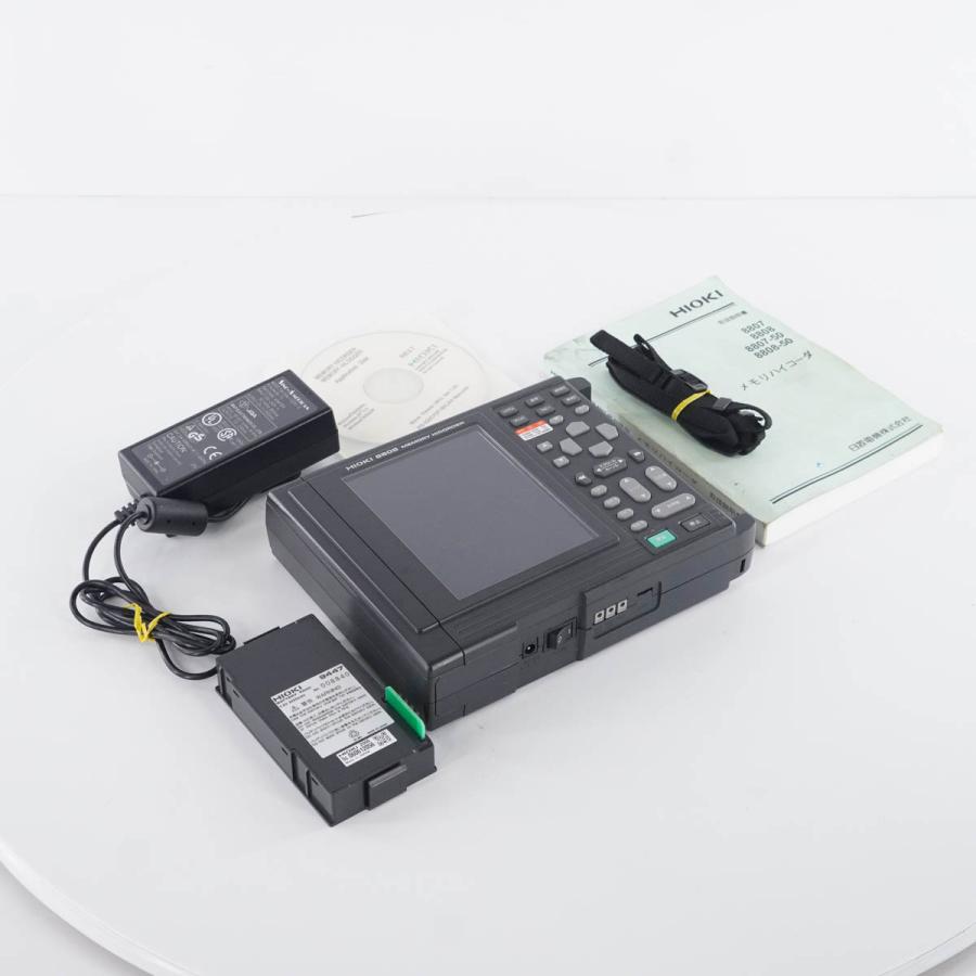 [JB]USED 現状販売 HIOKI 8808 MEMORY HiCORDER メモリーハイコーダー ACアダプター ソフトウェア 取扱説明 ...