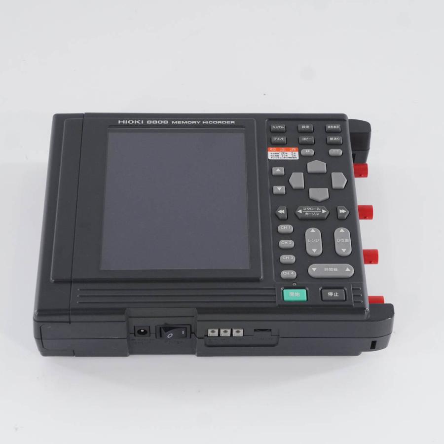 [JB]USED 現状販売 HIOKI 8808 MEMORY HiCORDER メモリーハイコーダー ACアダプター ソフトウェア 取扱説明 ...