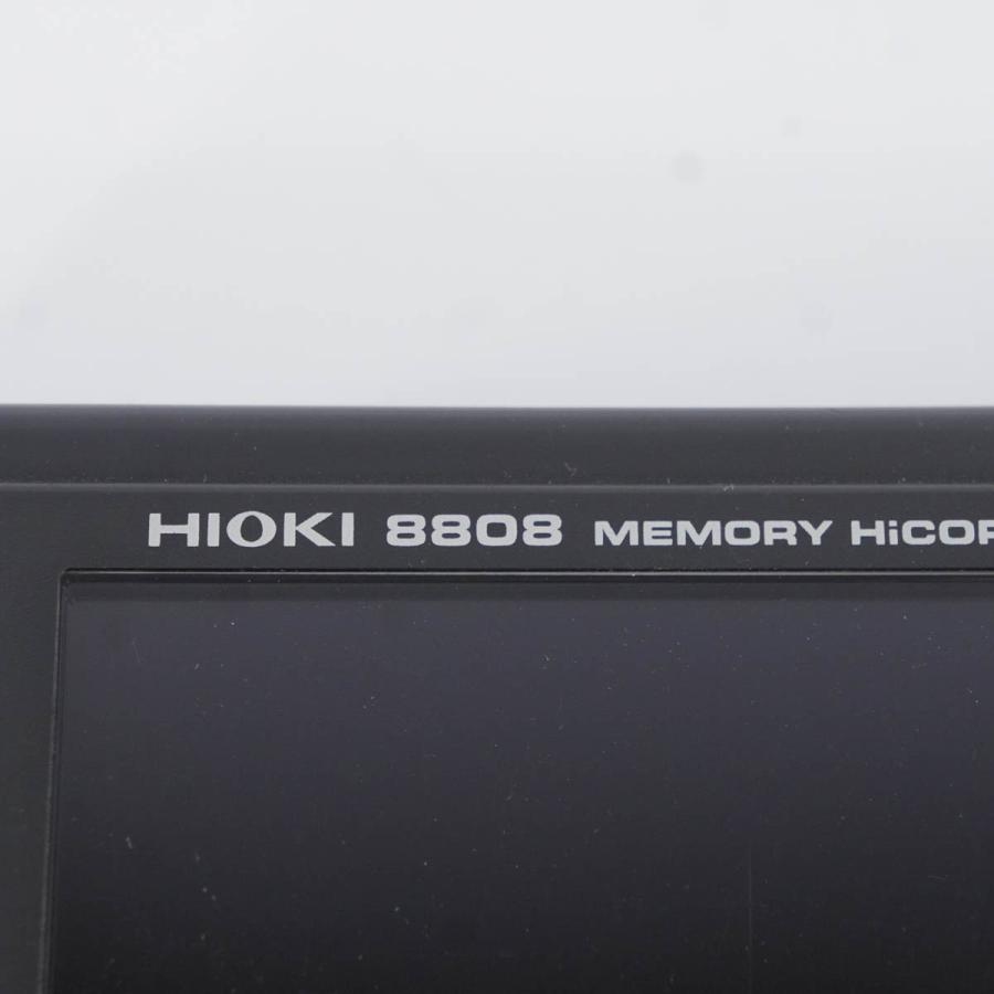 [JB]USED 現状販売 HIOKI 8808 MEMORY HiCORDER メモリーハイコーダー ACアダプター ソフトウェア 取扱説明 ...