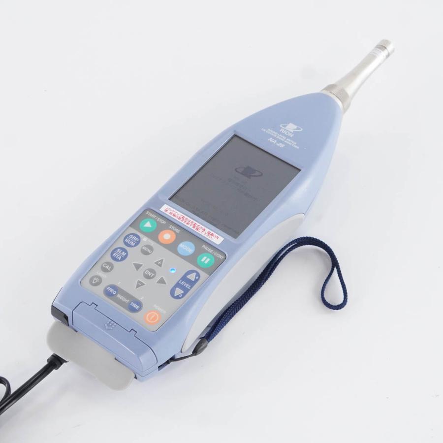 [DW]USED 8日保証 検定25年7月まで有効 RION NA-28 騒音計 SOUND LEVEL METER 1/3 OCTAVE ...