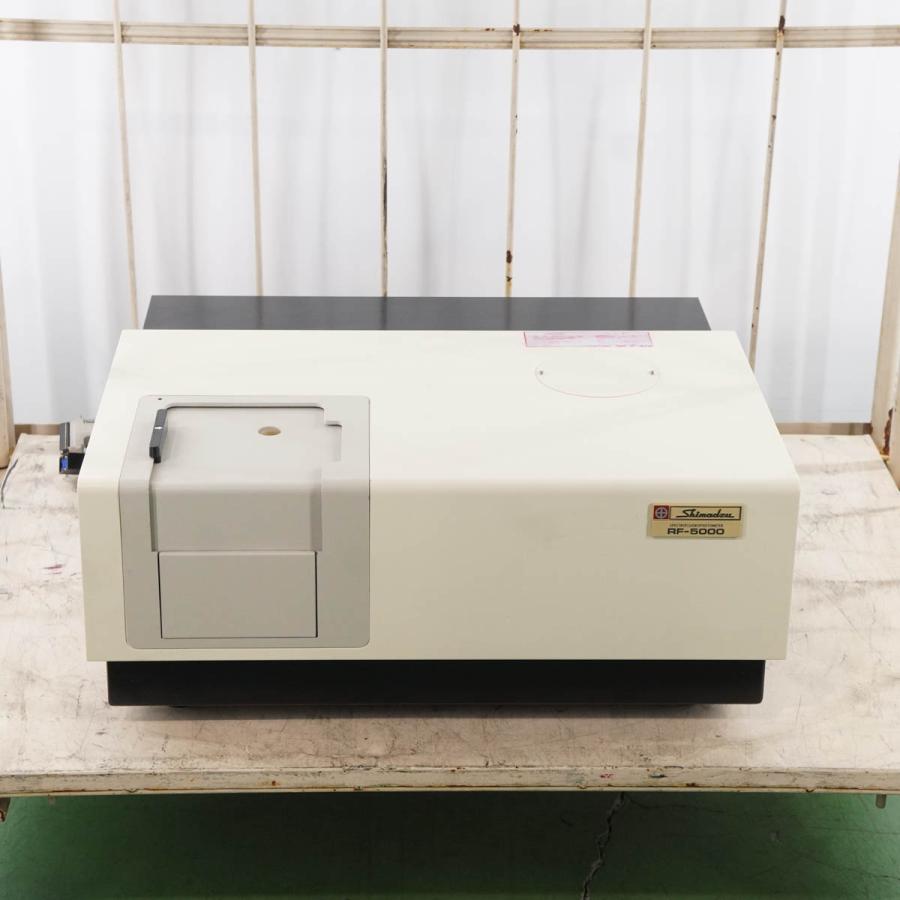 [DW]USED 8日保証 SHIMADZU RF-5000 SPECTROFLUOROPHOTOMETER 分光蛍光光度計[ST04227 ...