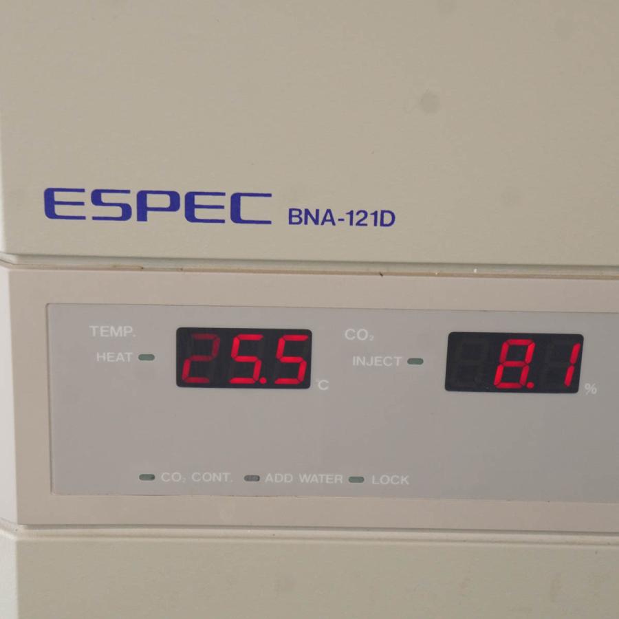 [DW]USED 8日保証 ESPEC BNA-121D CO2 INCUBATOR インキュベーター RT+5~50℃ 100V ...