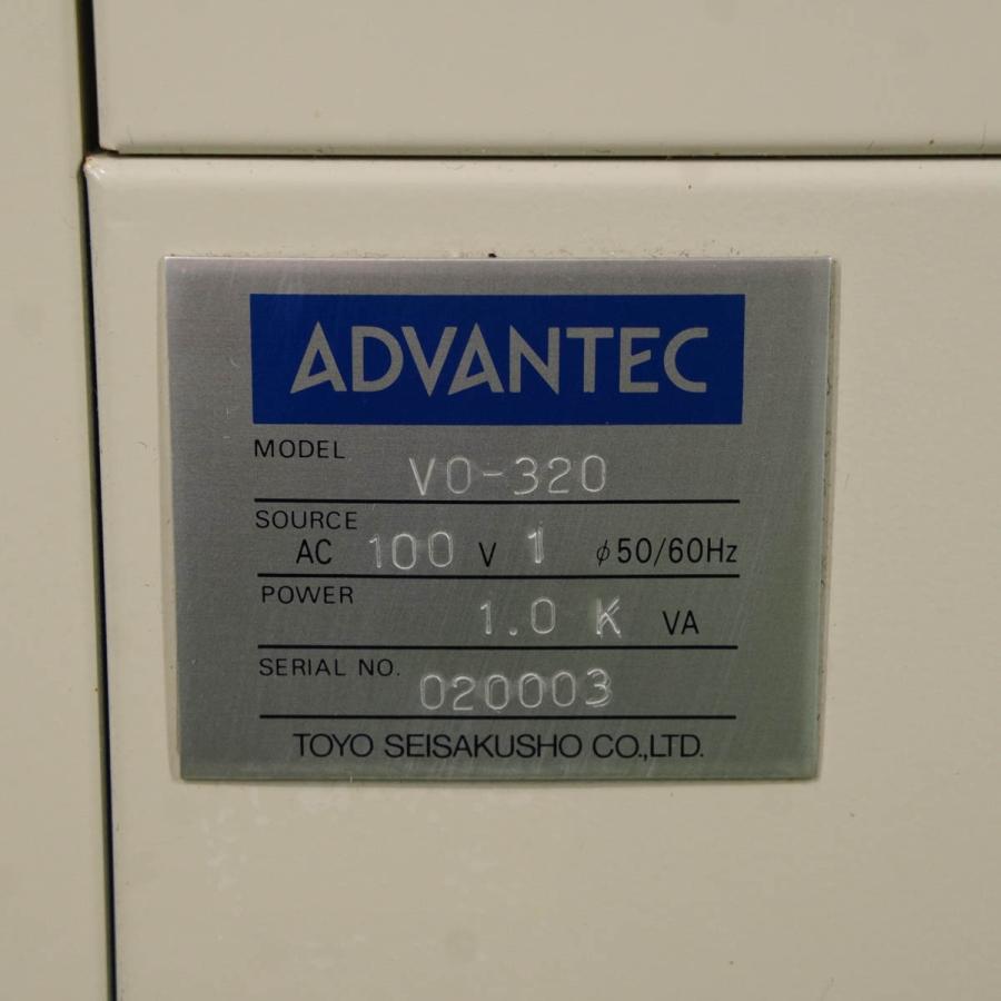 [DW]USED 8日保証 温度確認済 ADVANTEC VO-320 VACUUM DRYING OVEN ドライオーブン[ST04227-0031] : DIRWINGSショップ - 通販 ...