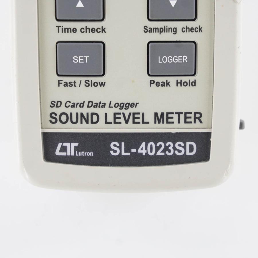 [JB]USED 現状販売 Lutron SL-4023SD SOUND LEVEL METER デジタル騒音計 サウンドレベルメーター ...