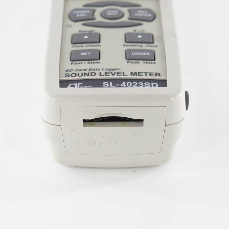 [JB]USED 現状販売 Lutron SL-4023SD SOUND LEVEL METER デジタル騒音計 サウンドレベルメーター ...