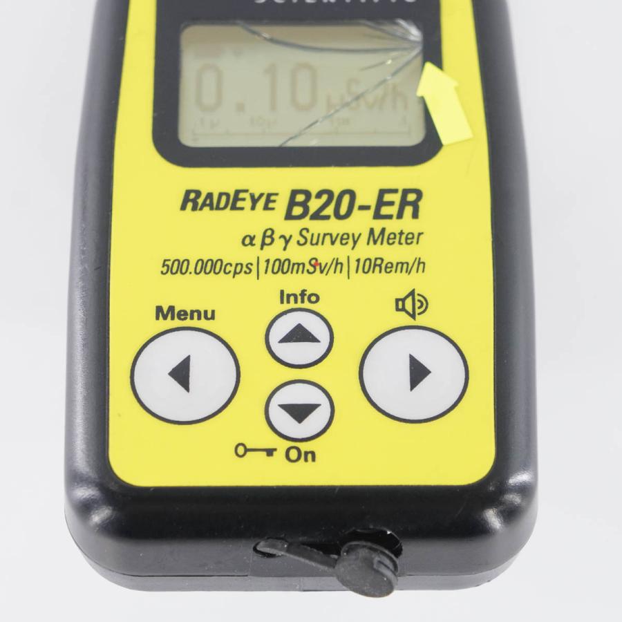 [DW]USED 8日保証 Thermo RadEye B20-ER SURVEY METER サーベイメーター α β γ [ST04278 ...