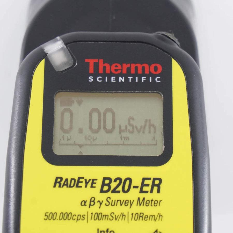 [DW]USED 8日保証 Thermo RadEye B20-ER SURVEY METER サーベイメーター α β γ [ST04278 ...