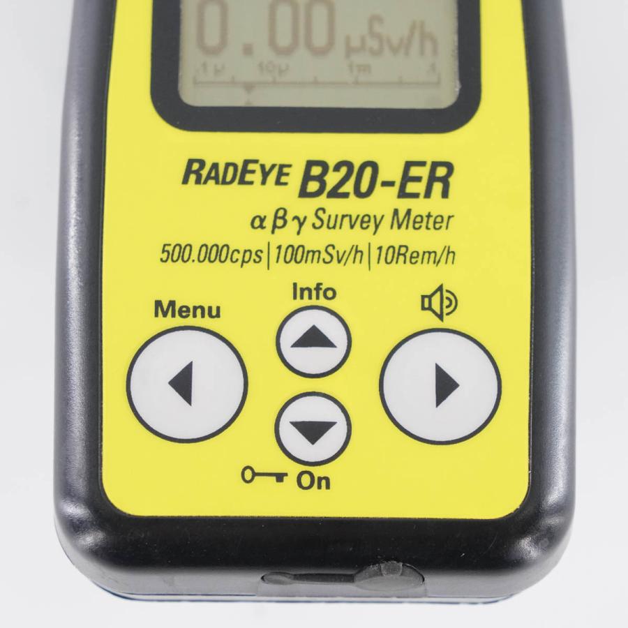 [DW]USED 8日保証 Thermo RadEye B20-ER SURVEY METER サーベイメーター α β γ [ST04278 ...