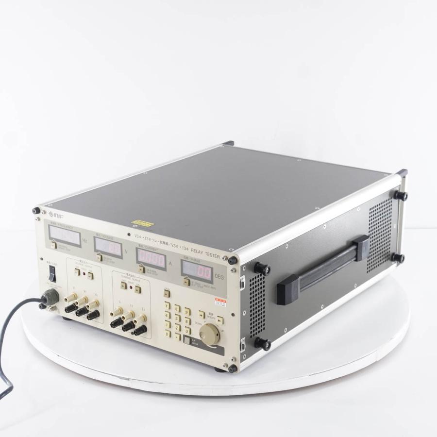 [DW]USED 8日保証 校正2023年4月まで有効 NF AS-288 RELAY TESTER リレーテスター リレー試験器 V3φ ...