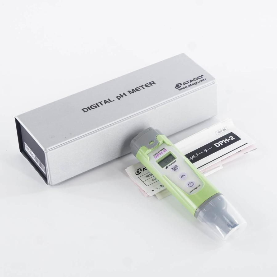 [DW]USED 8日保証 ATAGO DPH-2 4320 Digital pH Meter pHメーター 取扱説明書 [ST04282 ...