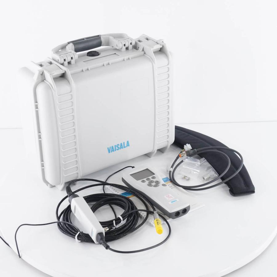 [JB]USED 現状販売 VAISALA HM70 MI70 HMP77 ハンディタイプ湿度温度計 ACアダプター 取扱説明書 ...