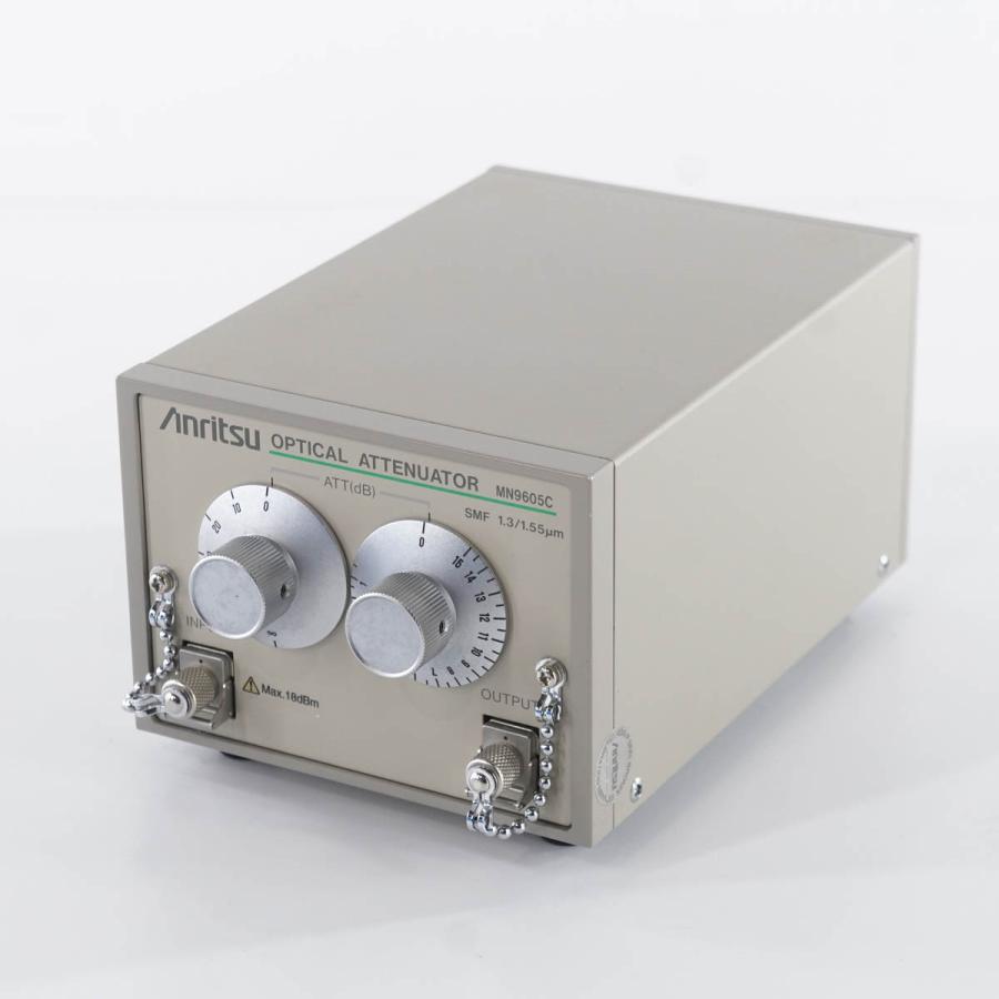 [JB]USED 現状販売 3台入荷 Anritsu MN9605C OPTICAL ATTENUATOR オプティカルアッテネーター 取扱説明書 [SK04293-0384] : ソクラボ ...