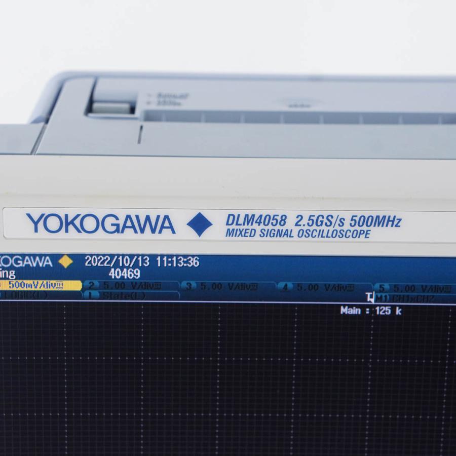 [DW]USED 8日保証 校正2023年4月まで有効 YOKOGAWA DLM4058 -D-HJ/B5/M2/P8/C1/C8/F3/E1 MIXED SIGNAL ...