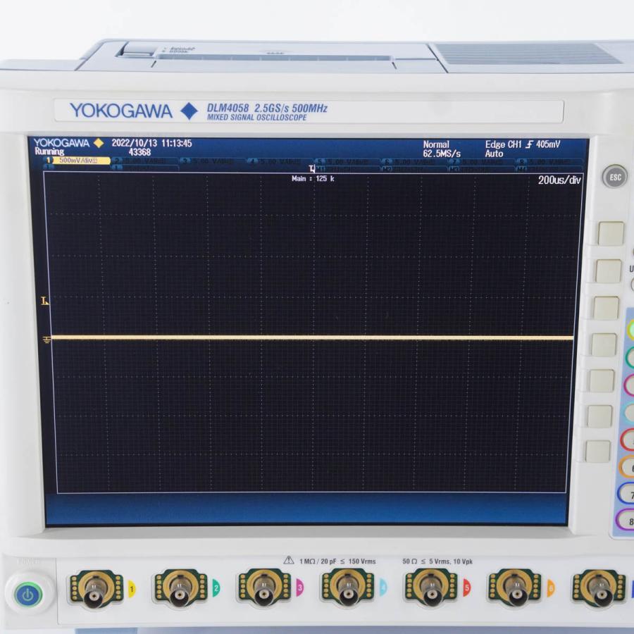 [DW]USED 8日保証 校正2023年4月まで有効 YOKOGAWA DLM4058 -D-HJ/B5/M2/P8/C1/C8/F3/E1 MIXED SIGNAL ...