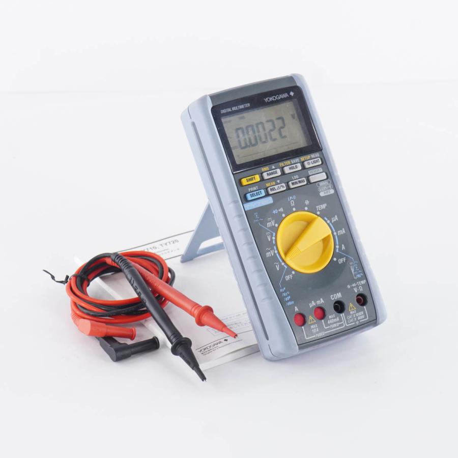[DW]USED 8日保証 YOKOGAWA TY720 DIGITAL MULTIMETER デジタルマルチメーター 取扱説明書 ...