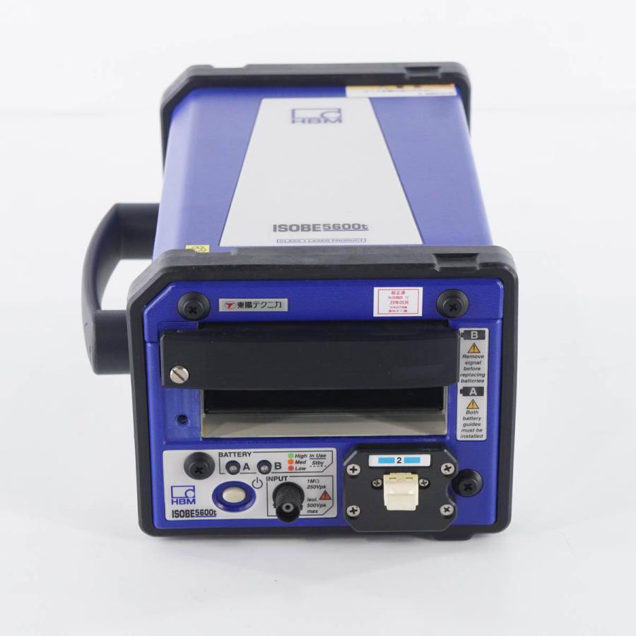 [DW]USED 8日保証 校正2023年5月まで有効 HBM 1-GENIS-1T-2 ISOBE5600t transmitter HV トランジェントレコーダー SBS300 ...