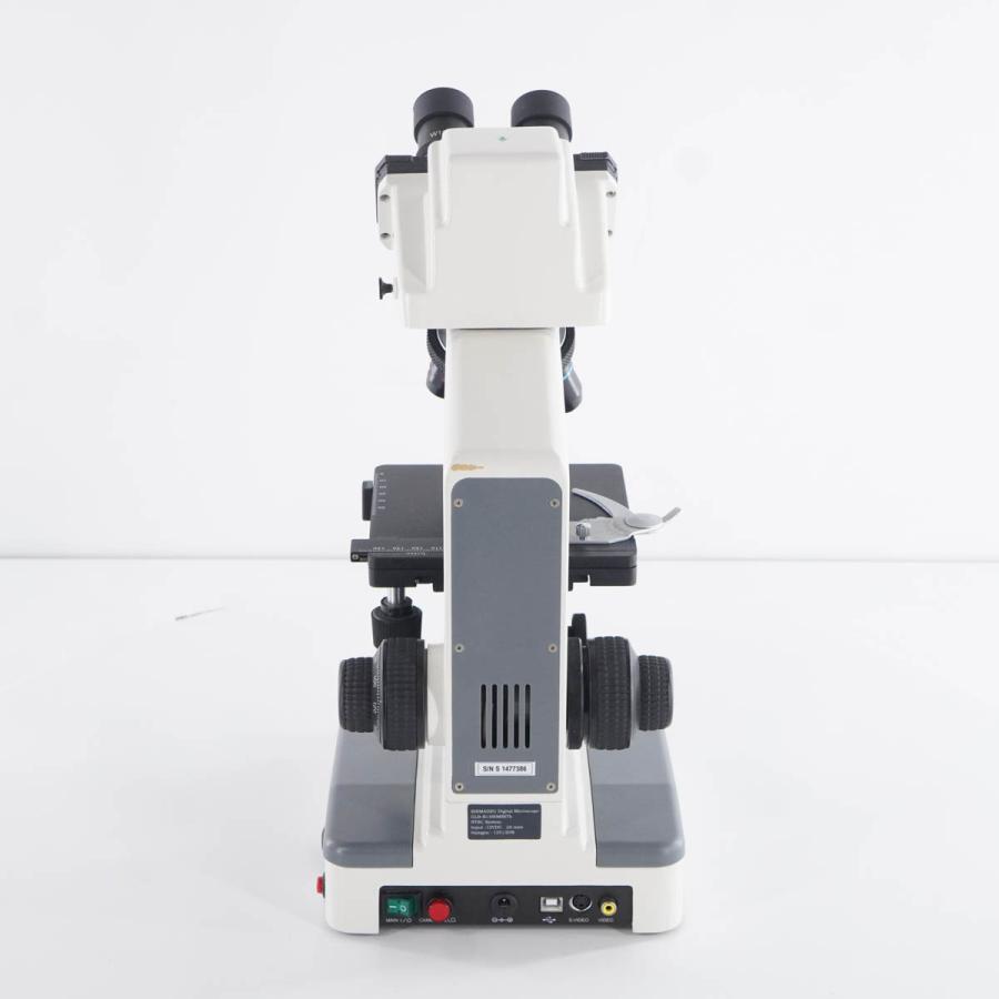 [DW]USED 8日保証 SHIMADZU GLB-B1500MBITb 顕微鏡 Digital Microscope デジタルマイクロスコープ W10×/18 ASC 100/1.25 ...