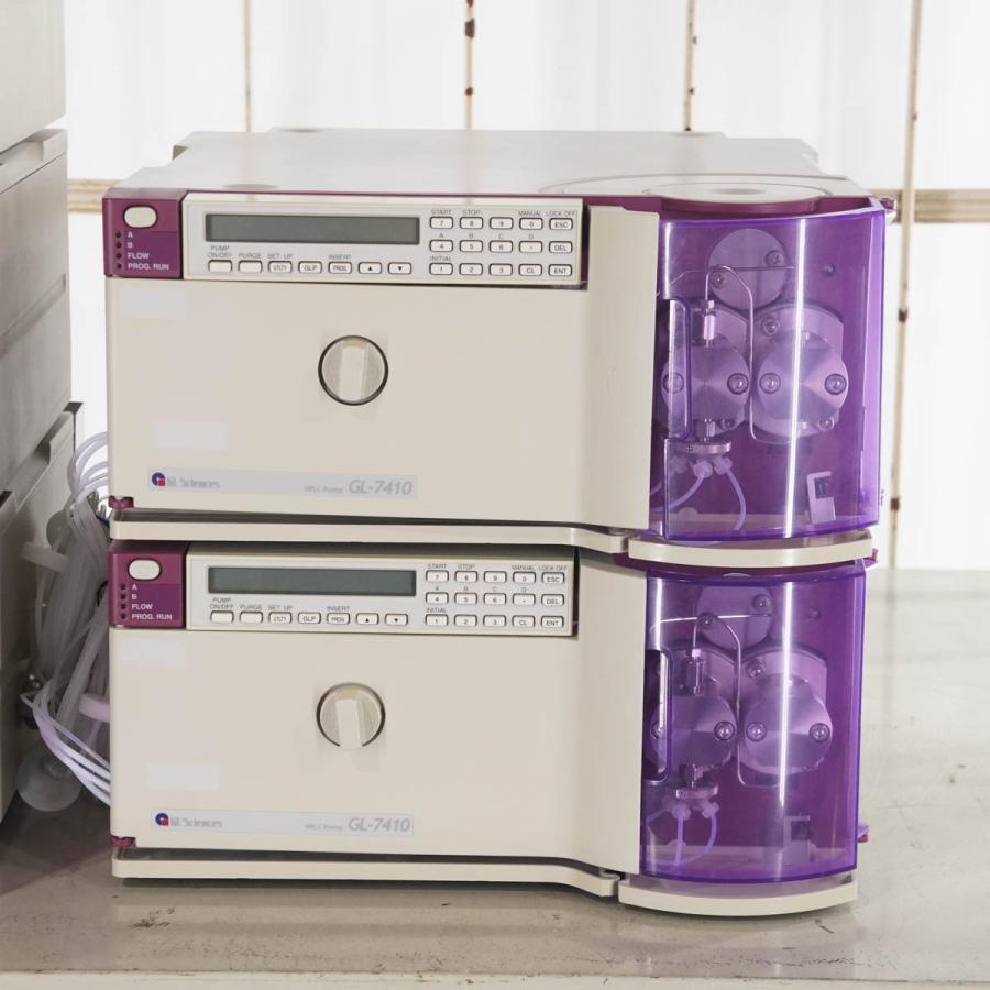 [DW]USED 8日保証 セット GL Sciences GL-7451 GL-7480 GL-7410 GL-7430 GL-7420 ED703Pulse HPLC 液体クロマトグラフ ...