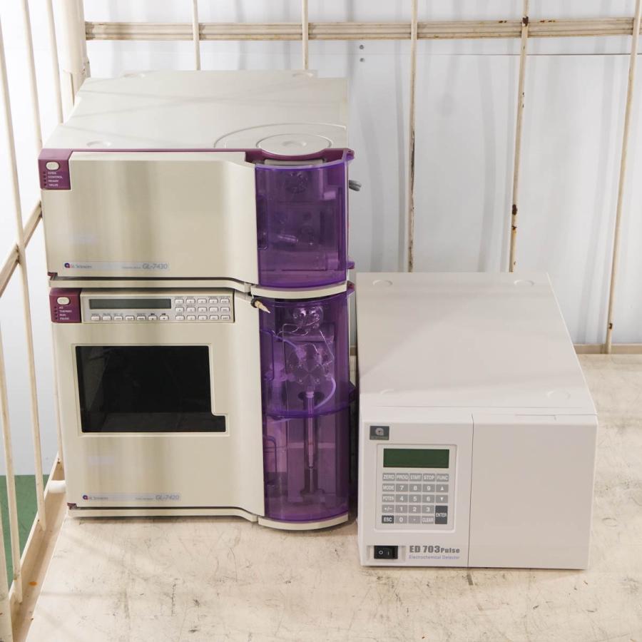 [DW]USED 8日保証 セット GL Sciences GL-7451 GL-7480 GL-7410 GL-7430 GL-7420 ED703Pulse HPLC 液体クロマトグラフ ...