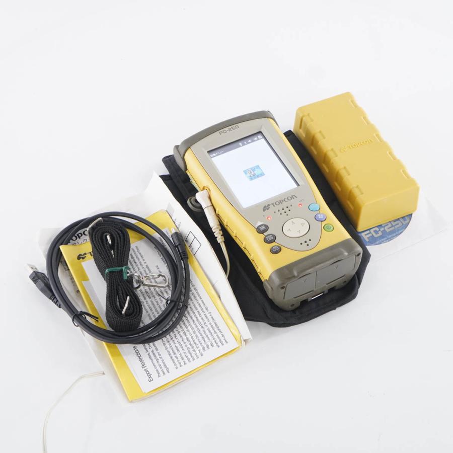 [PG]USED 8日保証 TOPCON FC-250 DATA COLLECTOR データコレクター 測量機器 ソフトウェア 取扱説明書 ...