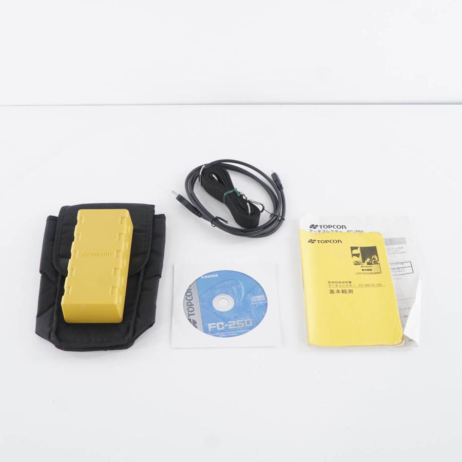 [PG]USED 8日保証 TOPCON FC-250 DATA COLLECTOR データコレクター 測量機器 ソフトウェア 取扱説明書 ...