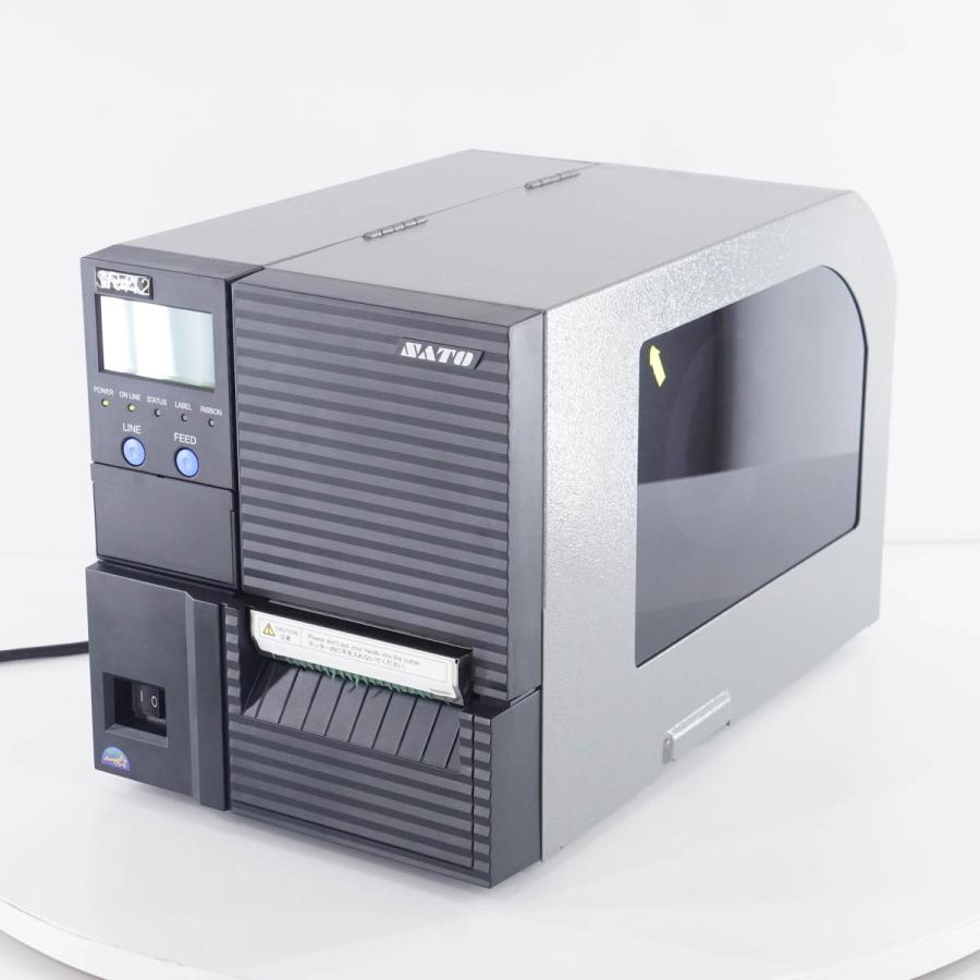 [JB]USED 現状販売 SATO SR-412+CT -2 BARCODE PRINTER バーコードプリンター ラベルプリンター ...