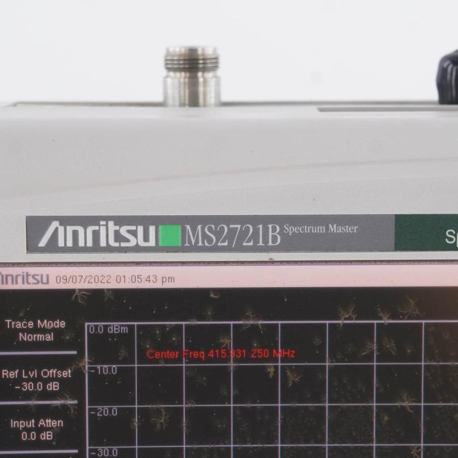 [DW]USED 8日保証 Anritsu MS2721B Spectrum Master Analyzer スペクトラムアナライザー OPT ...