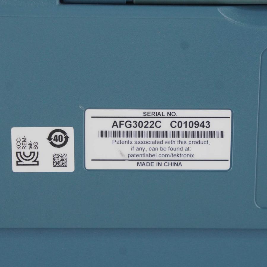 [DW]USED 8日保証 Tektronix AFG3022C ARBITRARY/FUNCTION GENERATOR ファンクション ...