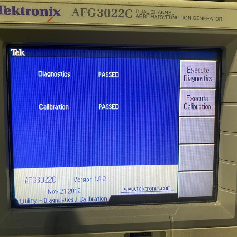 [DW]USED 8日保証 Tektronix AFG3022C ARBITRARY/FUNCTION GENERATOR ファンクション ...