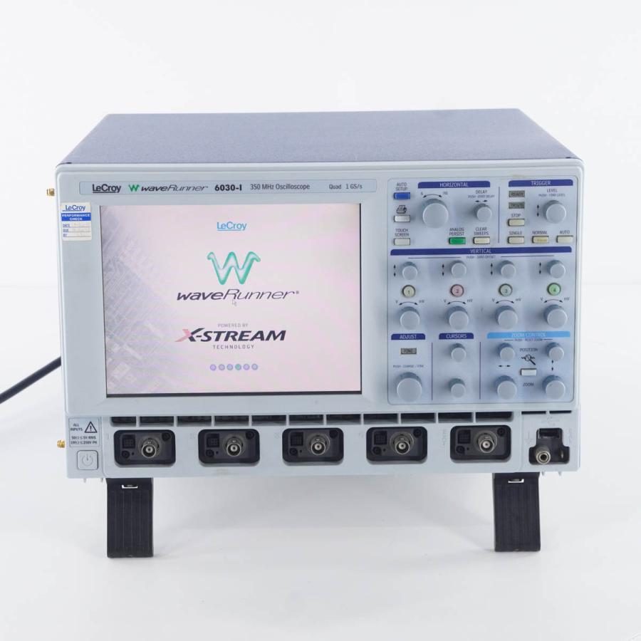 [DW]USED 8日保証 LECROY 6030-I 6KA WaveRunner Oscilloscope オシロスコープ 350MHz ...