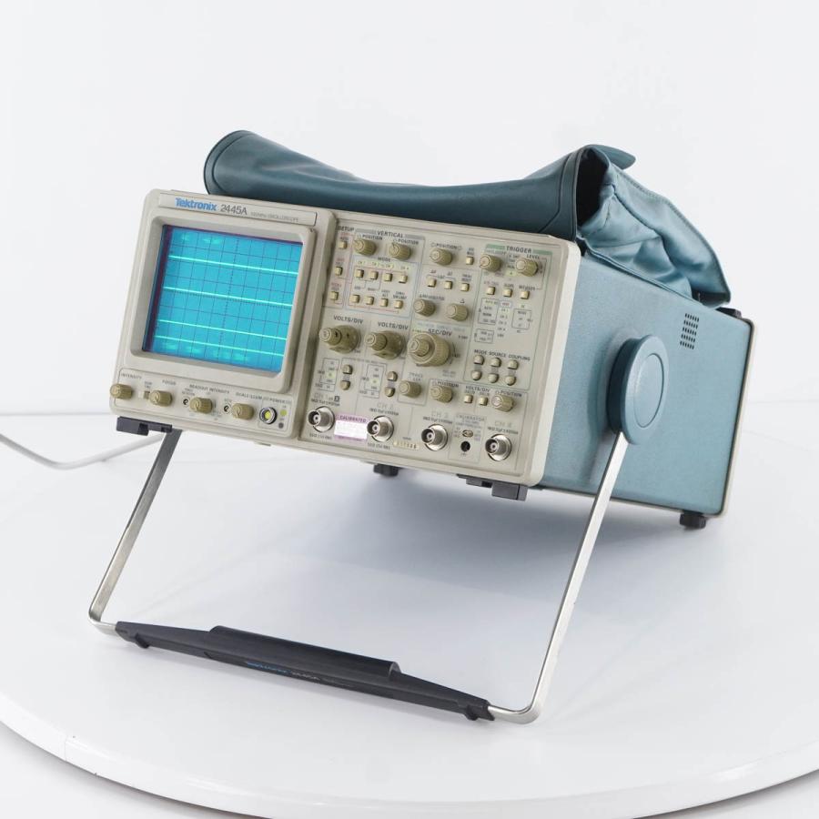 [JB]USED 現状販売 Tektronix 2445A OSCILLOSCOPE オシロスコープ 150MHz P5100 P6133*2 ...