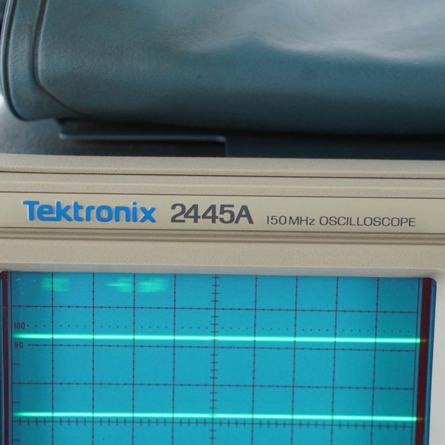 [JB]USED 現状販売 Tektronix 2445A OSCILLOSCOPE オシロスコープ 150MHz P5100 P6133*2 ...