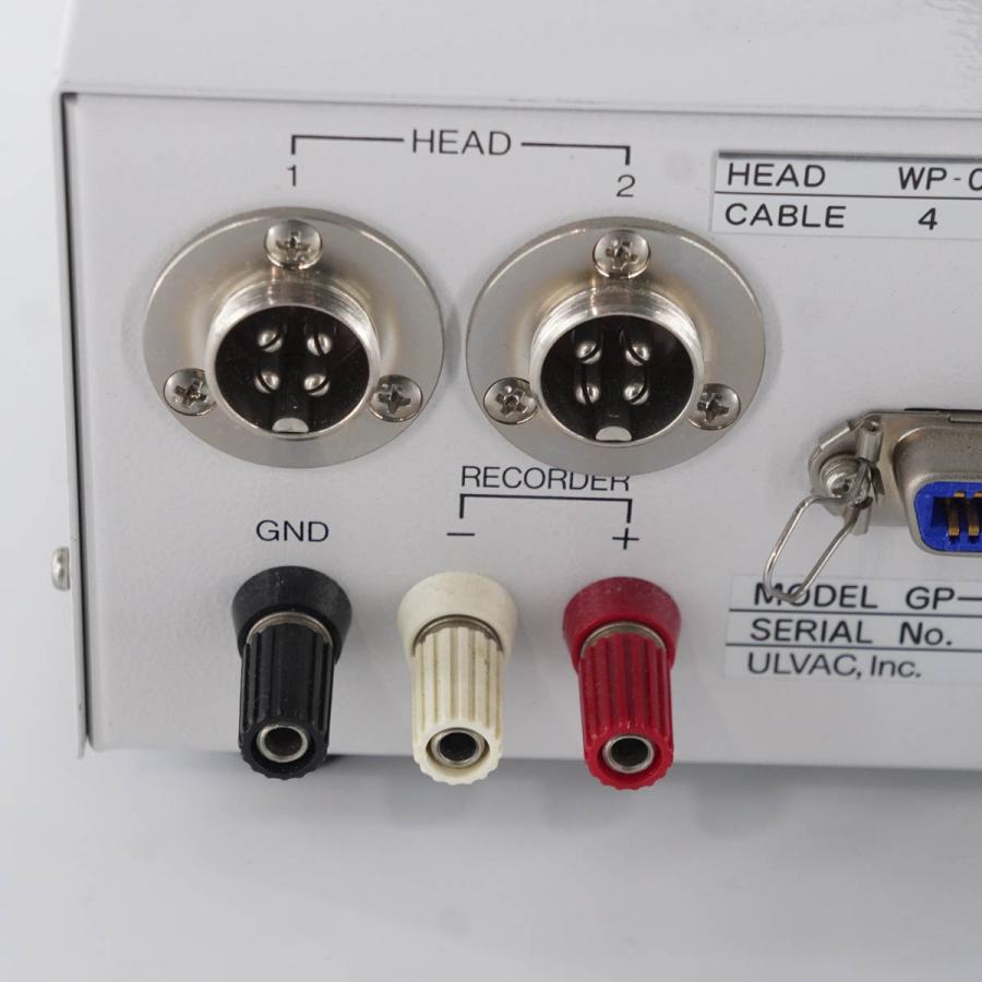 [DW]USED 8日保証 ULVAC GP-2A ピラニ真空計 WP-01 取扱説明書 [ST04313-0002] : ソクラボショップ ...