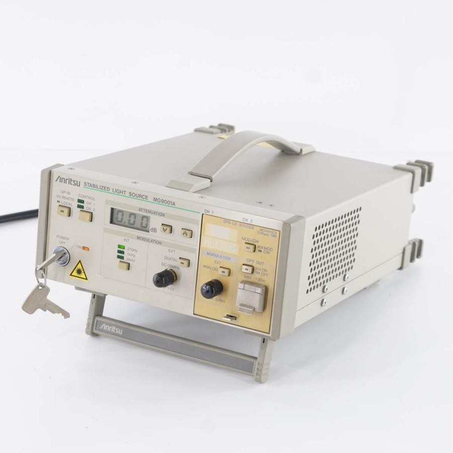 [DW]USED 8日保証 Anritsu MG9001A STABILIZED LIGHT SOURCE 安定化光源 MG0949C4 1 ...