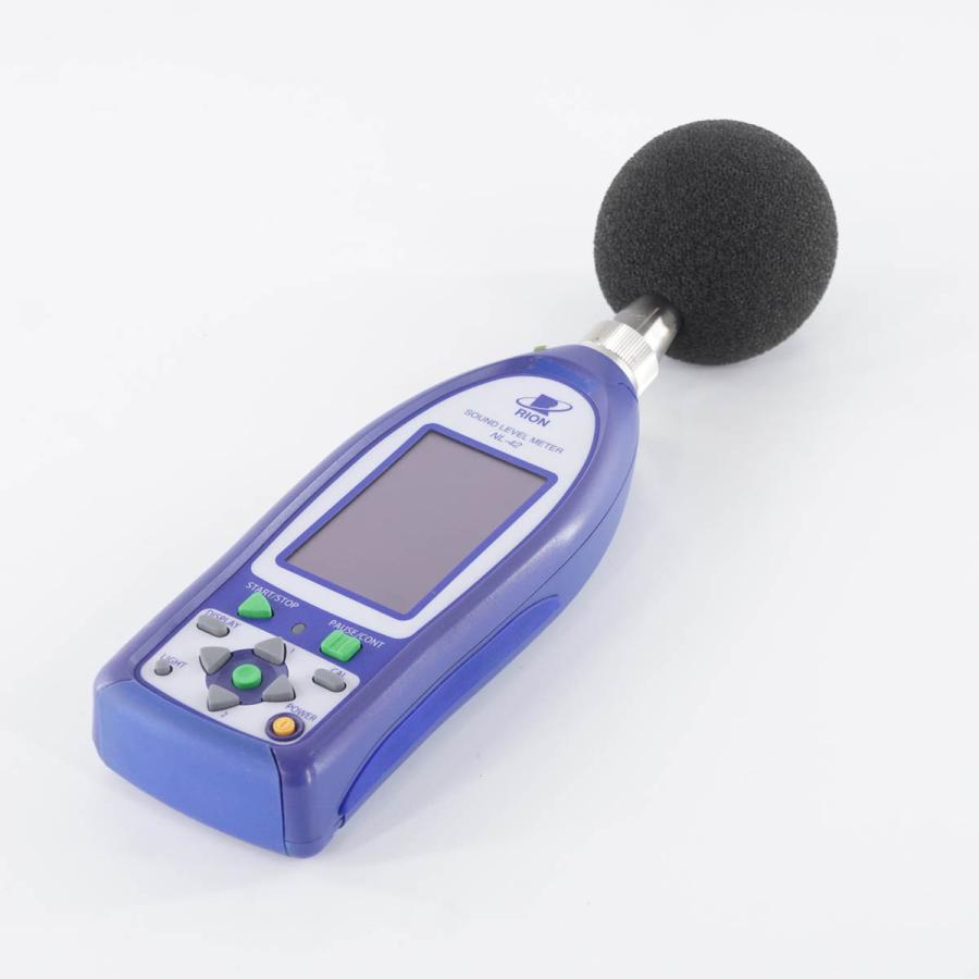 [JB]USED 現状販売 RION NL-42 騒音計 SOUND LEVEL METER サウンドレベルメーター UC-52 AC ...
