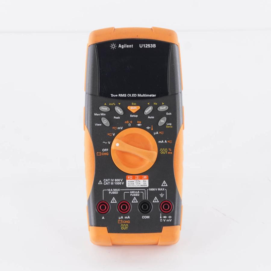 [JB]USED 現状販売 Agilent U1253B True RMS OLED Multimeter ハンドヘルド デジタルマルチ ...
