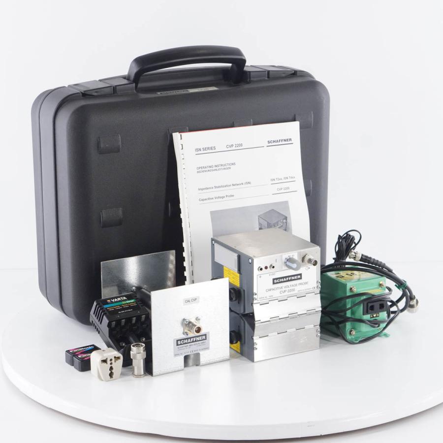 [JB]USED 現状販売 SCHAFFNER CVP 2200 CAPACITIVE VOLTAGE PROBE プローブ 取扱説明書 ...