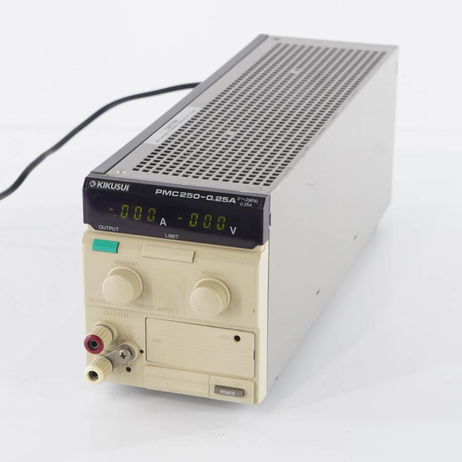 [DW]USED 8日保証 5台入荷 KIKUSUI PMC250-0.25A REGULATED DC POWER SUPPLY パワー ...