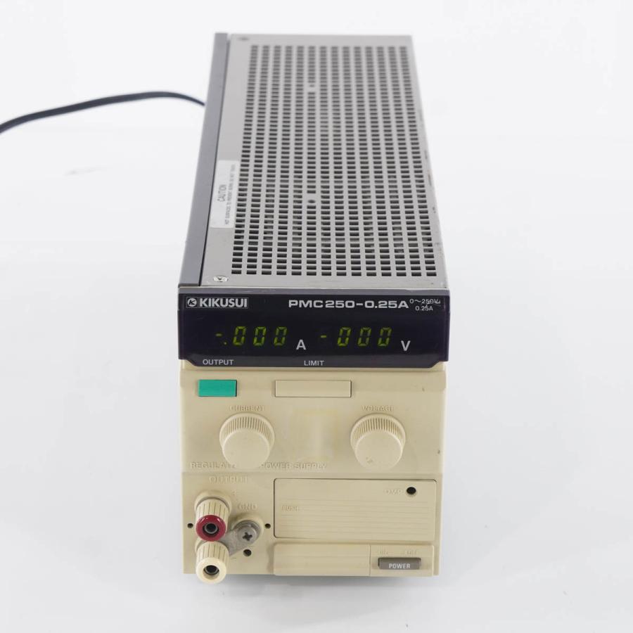 [DW]USED 8日保証 5台入荷 KIKUSUI PMC250-0.25A REGULATED DC POWER SUPPLY パワー ...