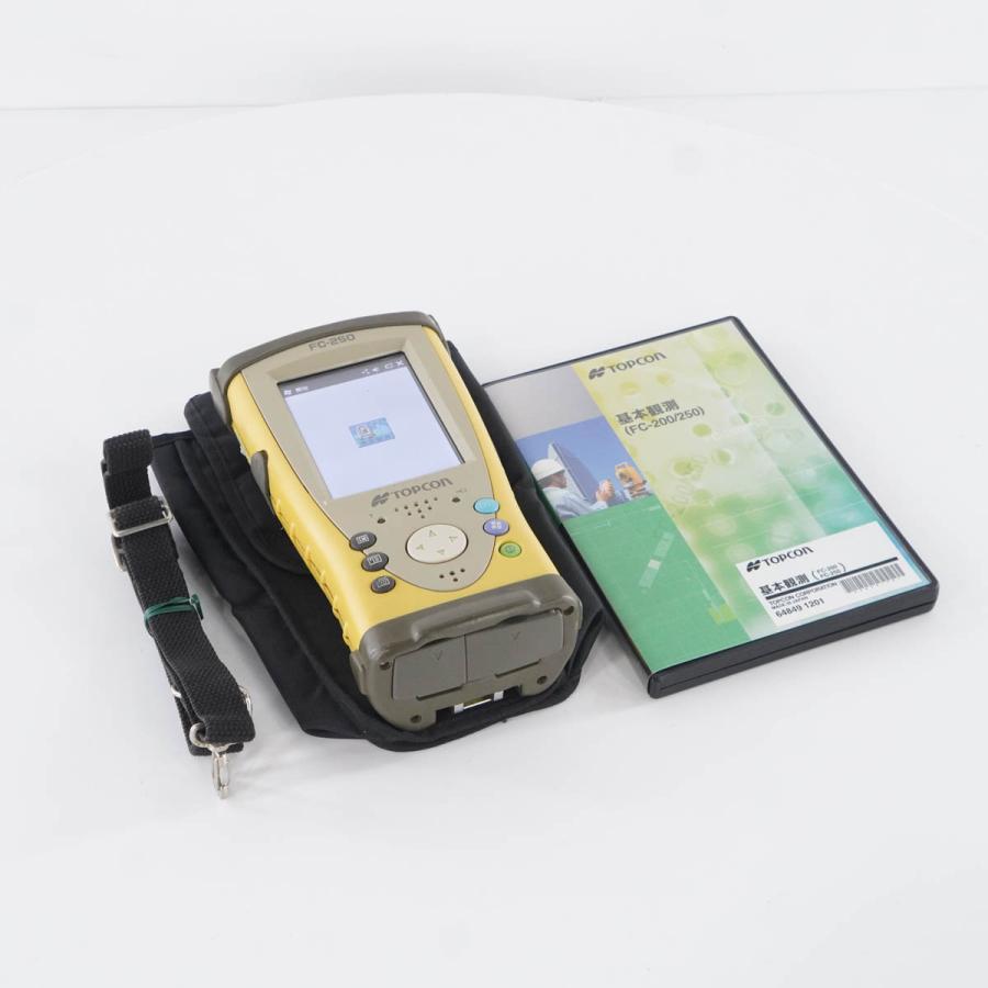 [PG]USED 8日保証 TOPCON FC-250 DATA COLLECTOR データコレクター 基本観測 測量機器 ソフトウェア ...