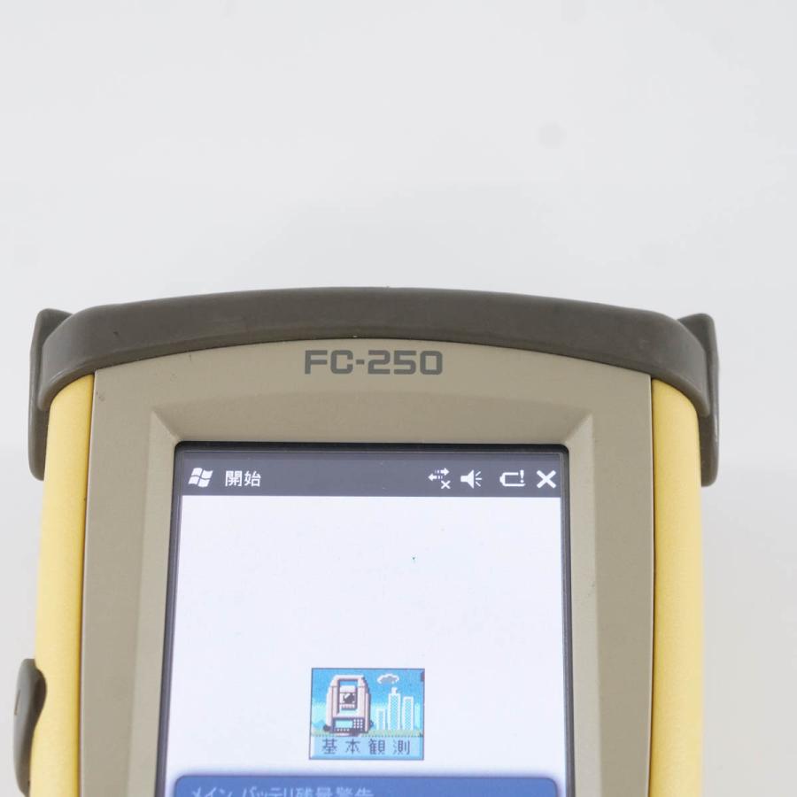 [PG]USED 8日保証 TOPCON FC-250 DATA COLLECTOR データコレクター 基本観測 測量機器 ソフトウェア ...