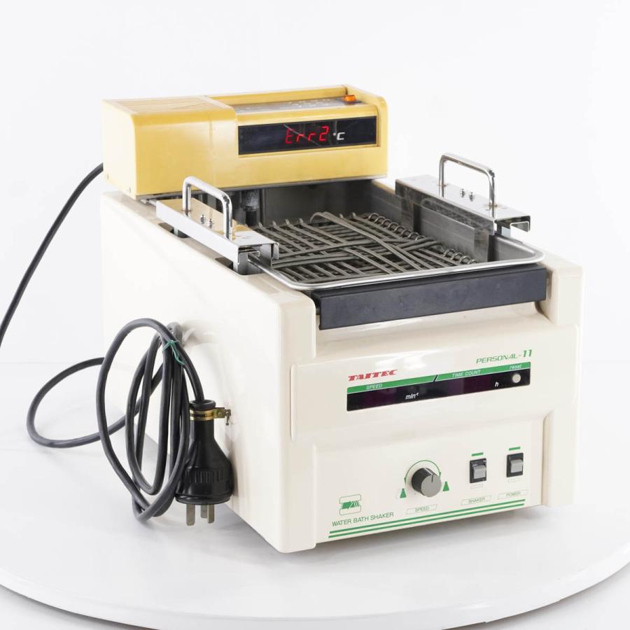 [DW]USED 8日保証 TAITEC PERSONAL-11 EX THERMO MINDER WATER BATH SHAKER 振とう ...