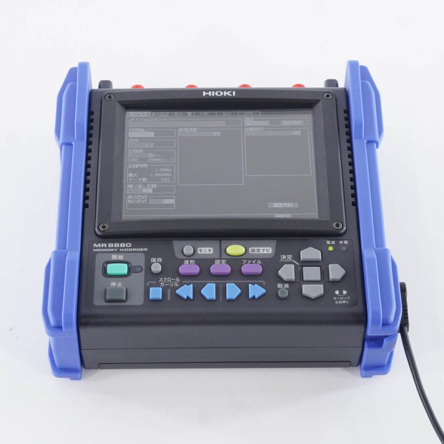 [DW]USED 8日保証 美品 03/2020CAL HIOKI MR8880 MEMORY HiCORDER メモリーハイコーダー AC ...