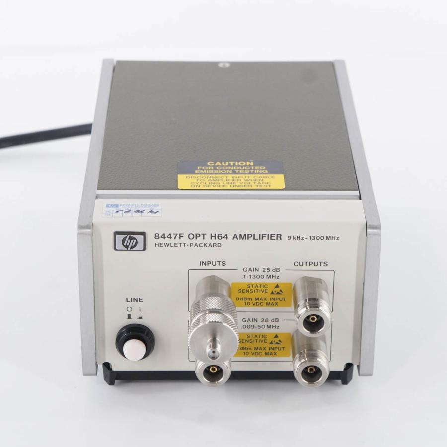 [DW]USED 8日保証 HP 8447F AMPLIFIER アンプ 増幅器 OPT H64 9kHz-1300MHz [ST04385 ...