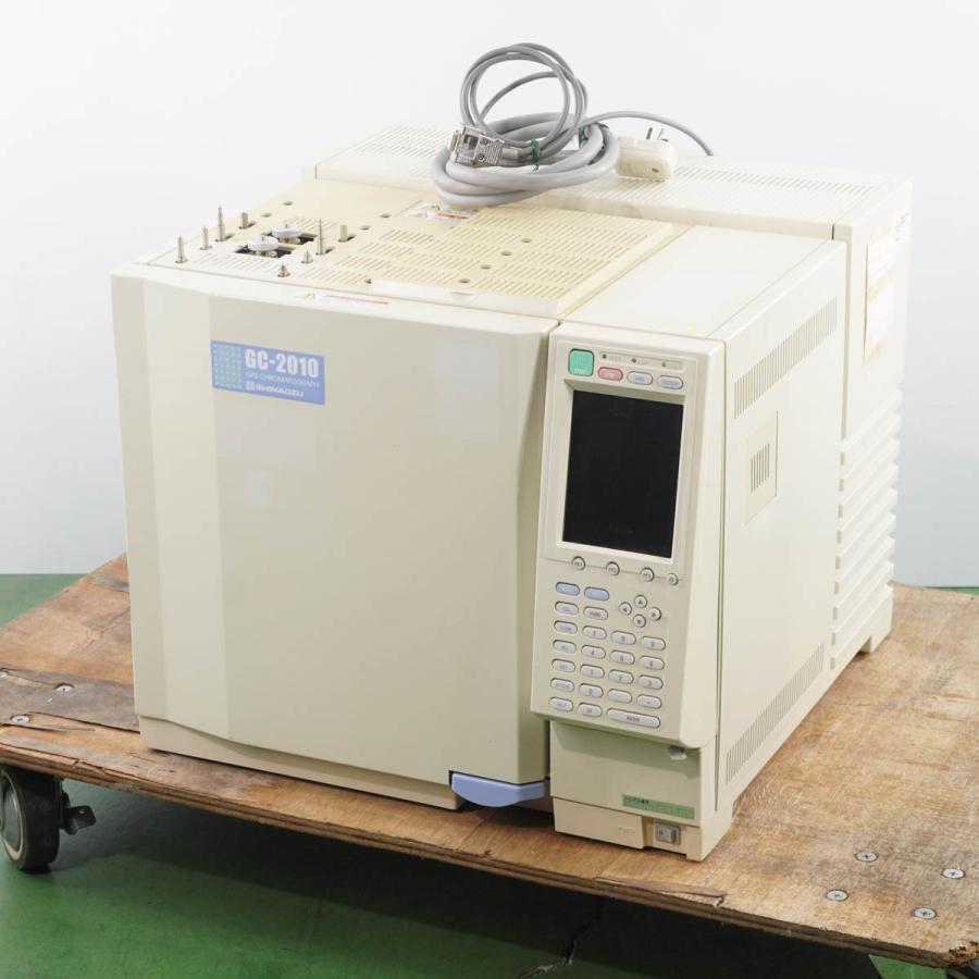 [DW]USED 8日保証 SHIMADZU GC-2010 GAS CHROMATOGRAPH ガスクロマトグラフ [ST04387 ...